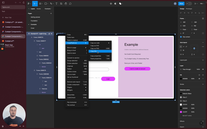 Codejet.ai™ - jet speed design-to-code transformation – using low-code